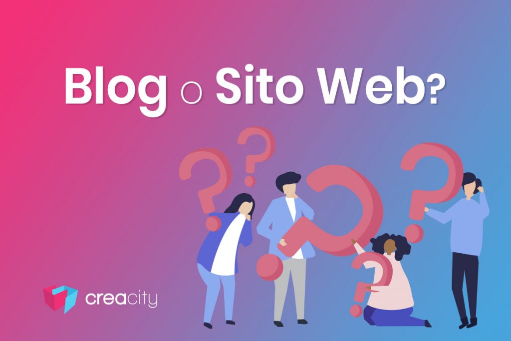 Differenza tra blog e sito web: come scegliere? | CreaCity Differenza tra blog e sito web: come scegliere? | CreaCity