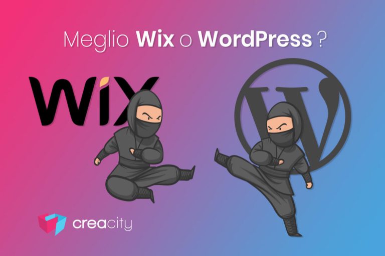 Meglio Wix o Wordpress per creare un sito web? - CreaCity